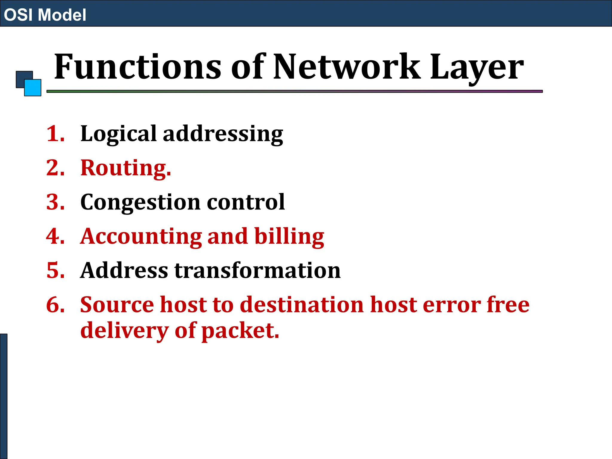 Open system interference reference model.pptx | Computer Networking | Computing