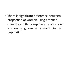 Research Methodology on cosmetics | PPT