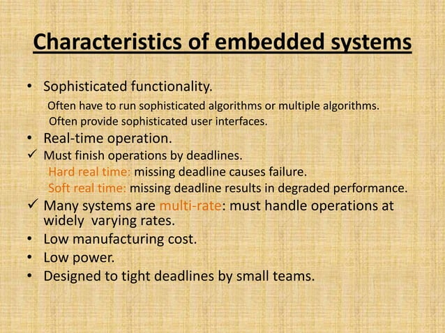 Embedded Systems in Automobile | PPTX
