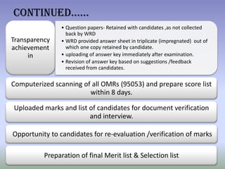 wrd recruitment pune | PPTX | Technology & Computing