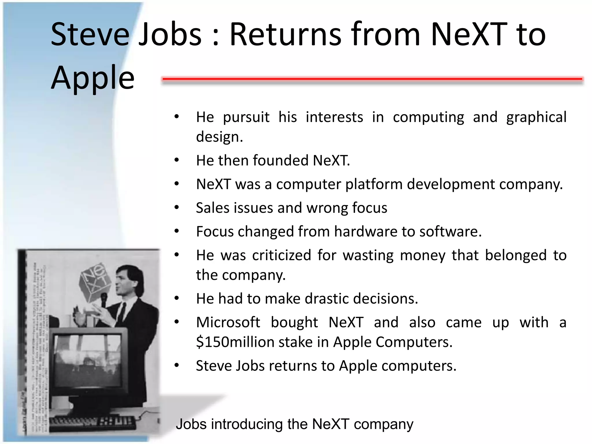 Life of Steve Jobs | PPTX