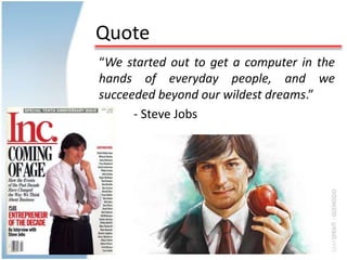 Life of Steve Jobs | PPTX