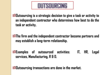 human resource outsourcing | PPTX