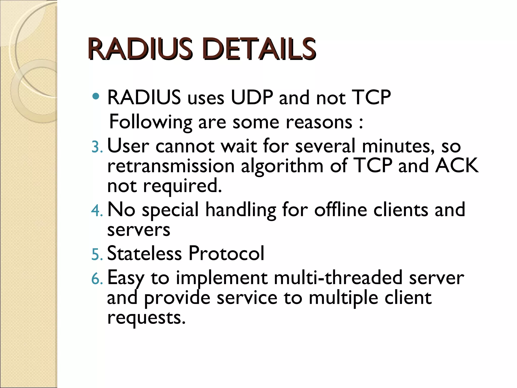 RADIUS | PPT