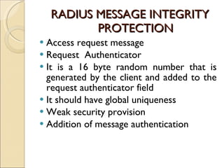 RADIUS | PPT