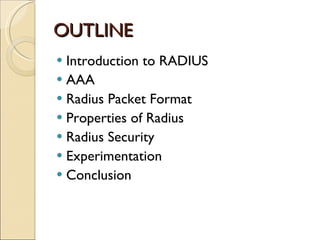 RADIUS | PPT