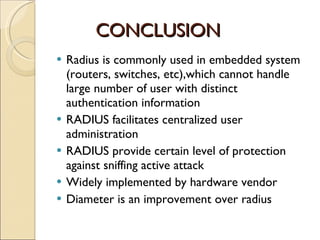 RADIUS | PPT