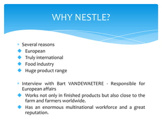 Nestle | PPTX