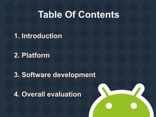 Android seminar ppt | PPTX