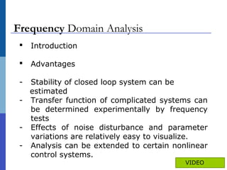 ppt on Time Domain and Frequency Domain Analysis | PPT