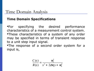 ppt on Time Domain and Frequency Domain Analysis | PPT