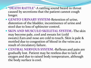 care of dying patient | PPTX