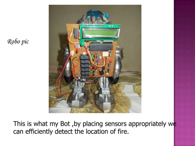 fire fighting robot | PPTX