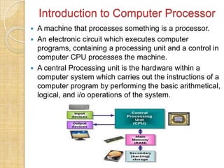Intel I3,I5,I7 Processor | PPTX