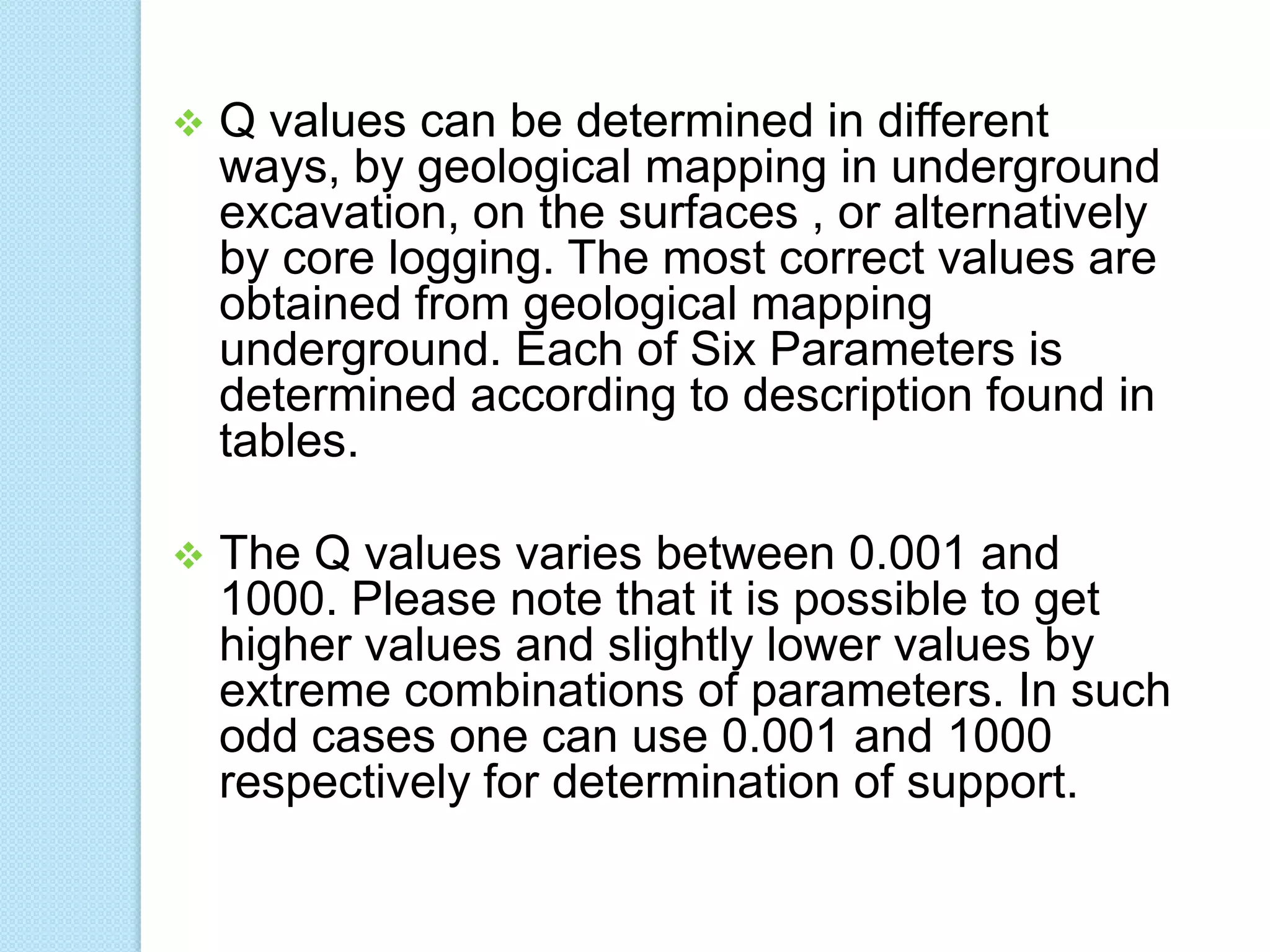Rock Mass Classification | PPTX