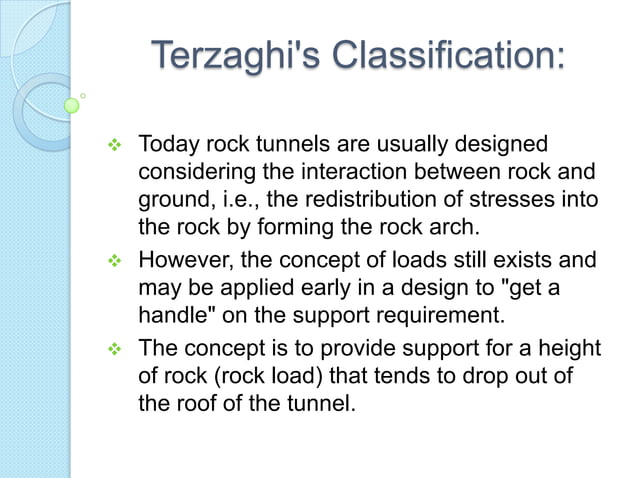 Rock Mass Classification | PPTX | Geology | Science