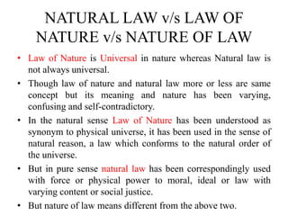 NATURAL LAW | PPTX