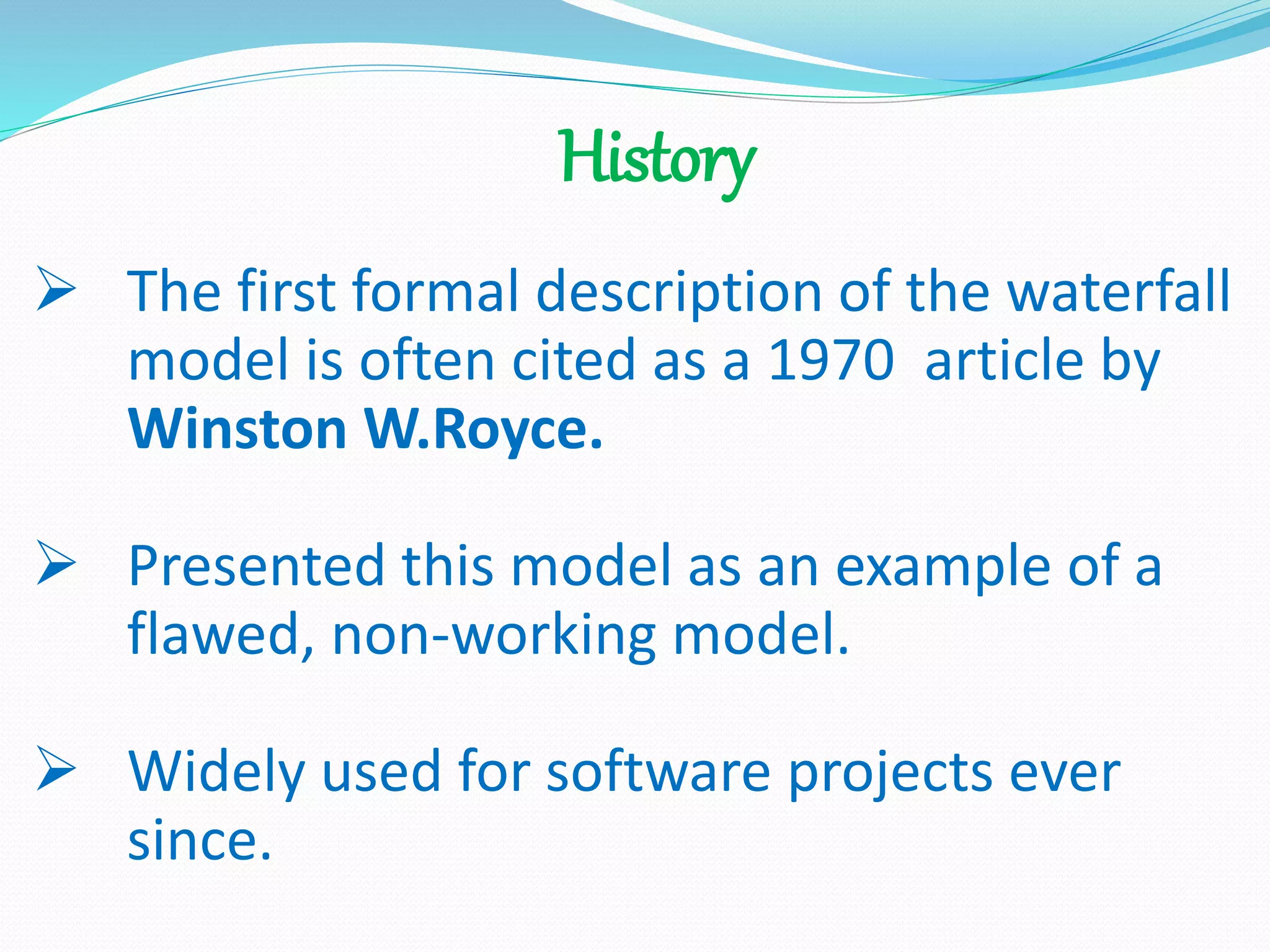 Waterfall model | PPTX