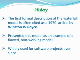 Waterfall model | PPTX