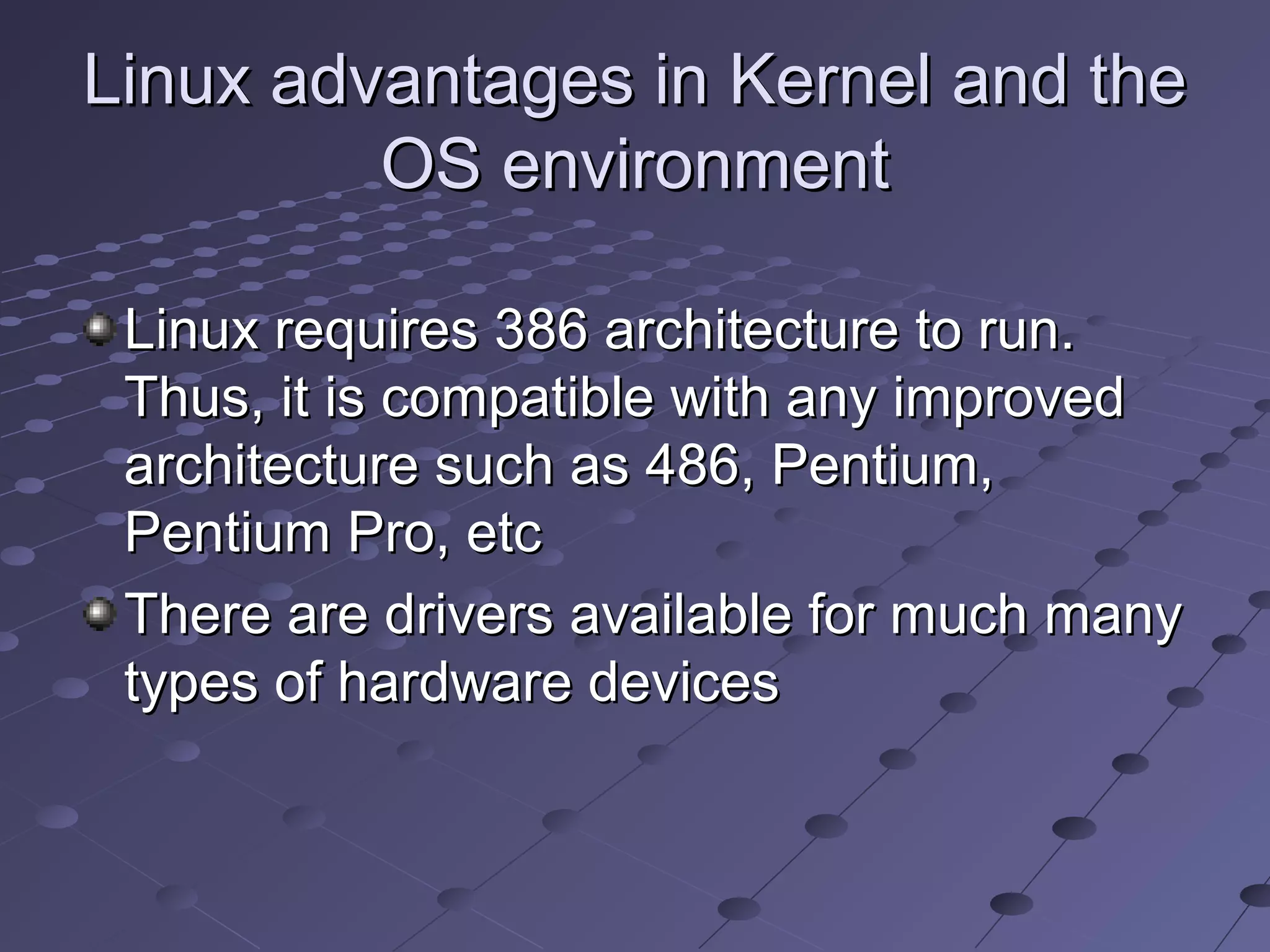 comparing windows and linux ppt | PPT