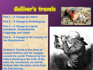 Gulliver's Travels by Jonathan Swift | PPT