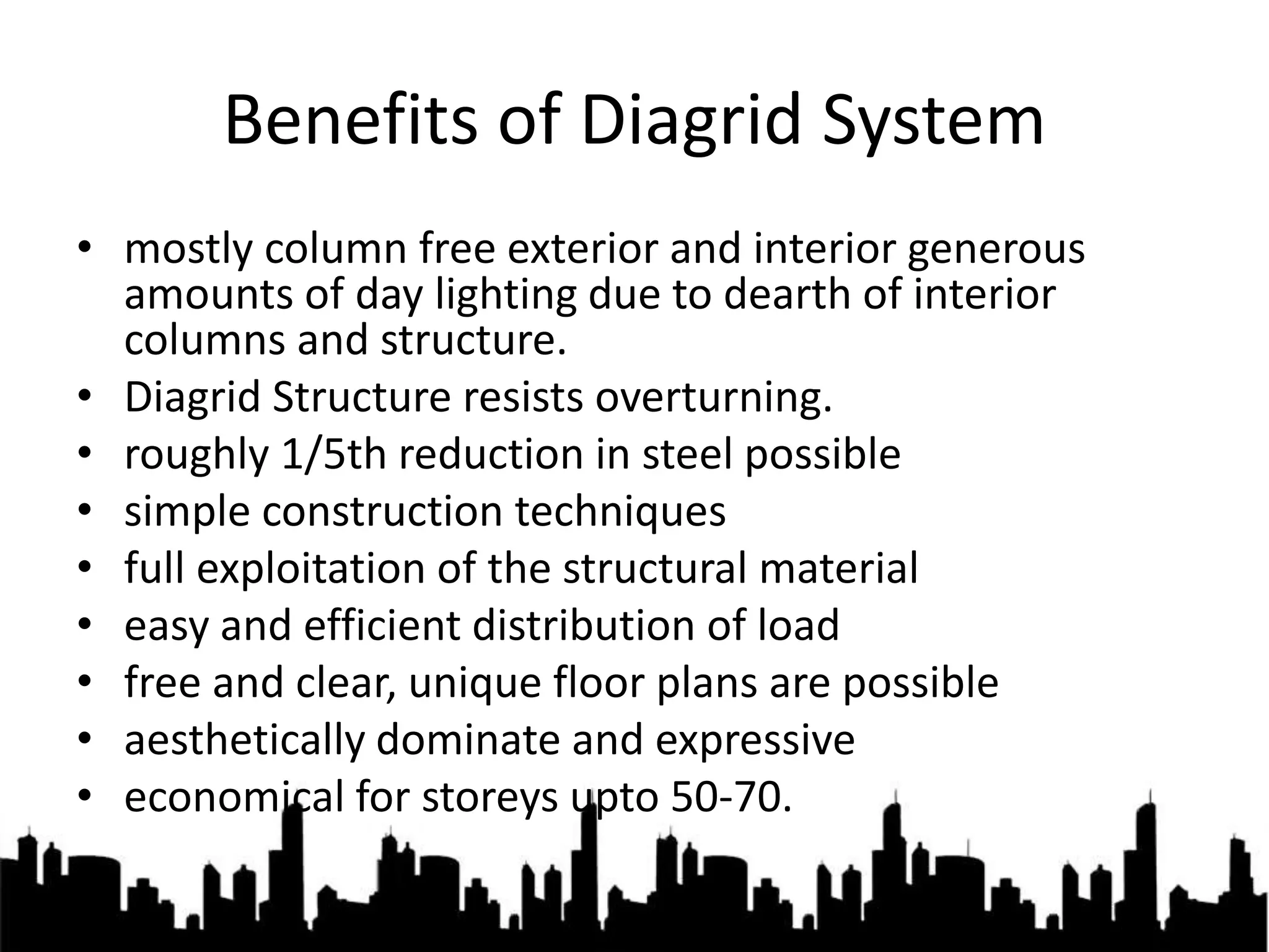 Diagrid Systems : Future of Tall buildings, Technical Paper by Jagmohan ...