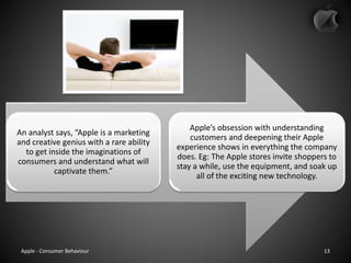 Apple - Consumer Behaviour | PPTX