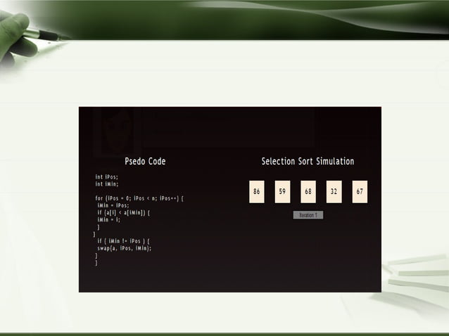 Secure Visual Algorithm Simulator Ppt 5467