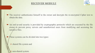 Identity Based Secure Distributed Storage Scheme | PPT