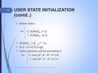 Automatic user state recognition for hand gesture based low cost television control system | PPT