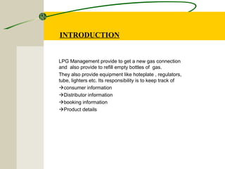 Gas Management System by Vikash Mainanwal | PPT