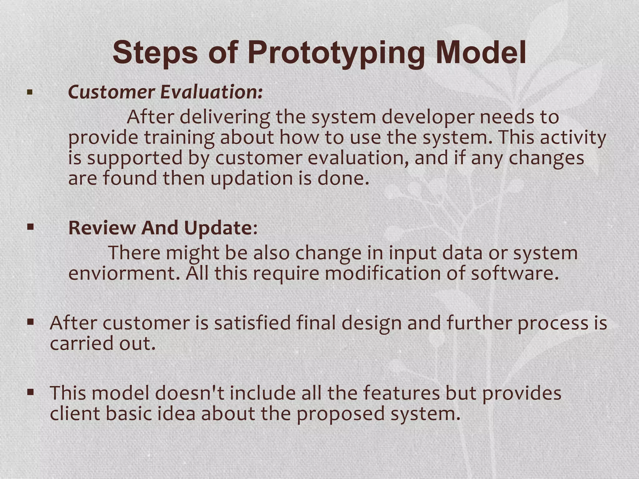 Prototype Model | PPTX