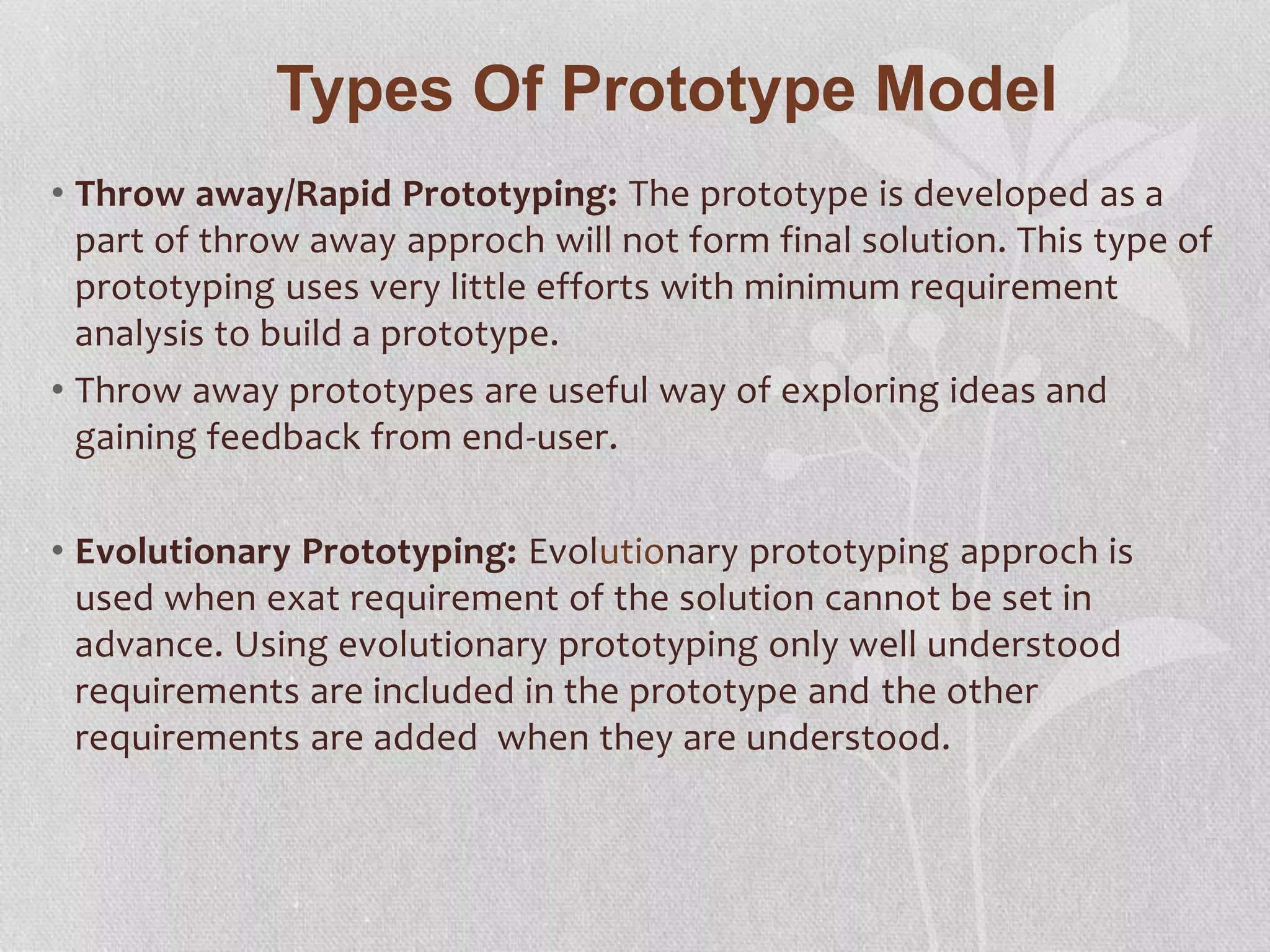 Prototype Model | PPTX