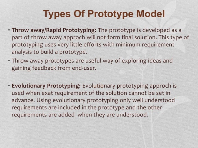 Prototype Model | PPTX | Computing | Technology & Computing