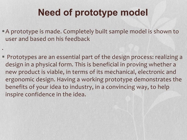 Prototype Model | PPTX | Computing | Technology & Computing