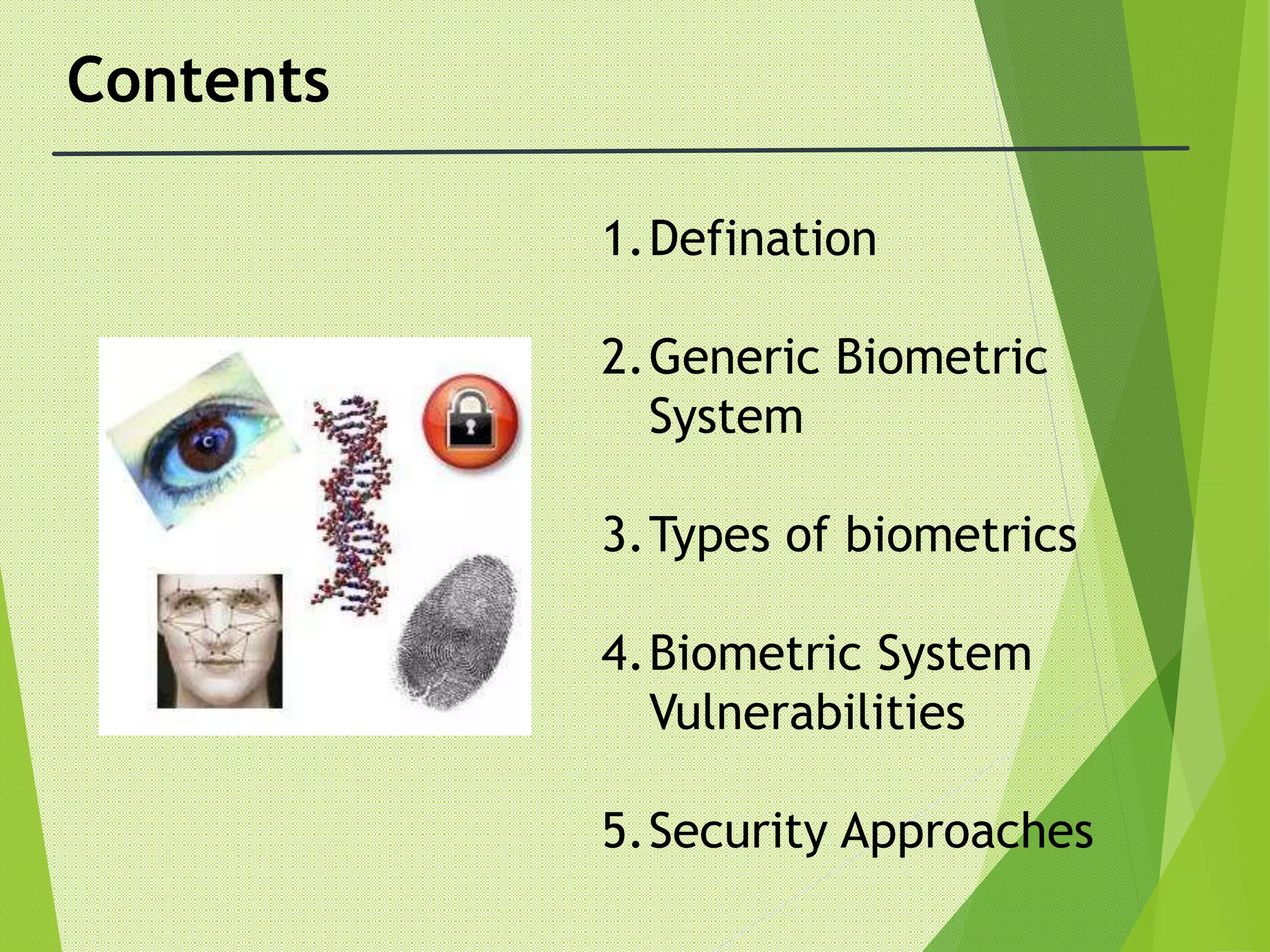Overview on Biometrics by Ch.Ravikumar & Priya N | PPT