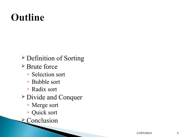 DESIGN AND ANALYSIS OF ALGORITHM (DAA) | PPT