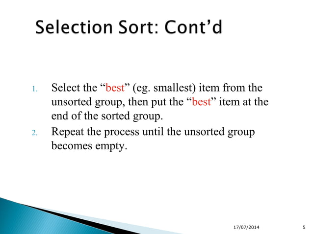 DESIGN AND ANALYSIS OF ALGORITHM (DAA) | PPT