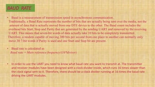 FPGA implementation of synchronous and asynchronous counter and simulation of UART protocol | PPTX