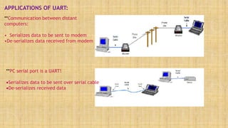 FPGA implementation of synchronous and asynchronous counter and simulation of UART protocol | PPTX