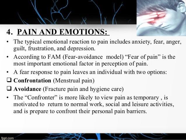 The Psychology of Pain: Understanding and Management in Nursing Care