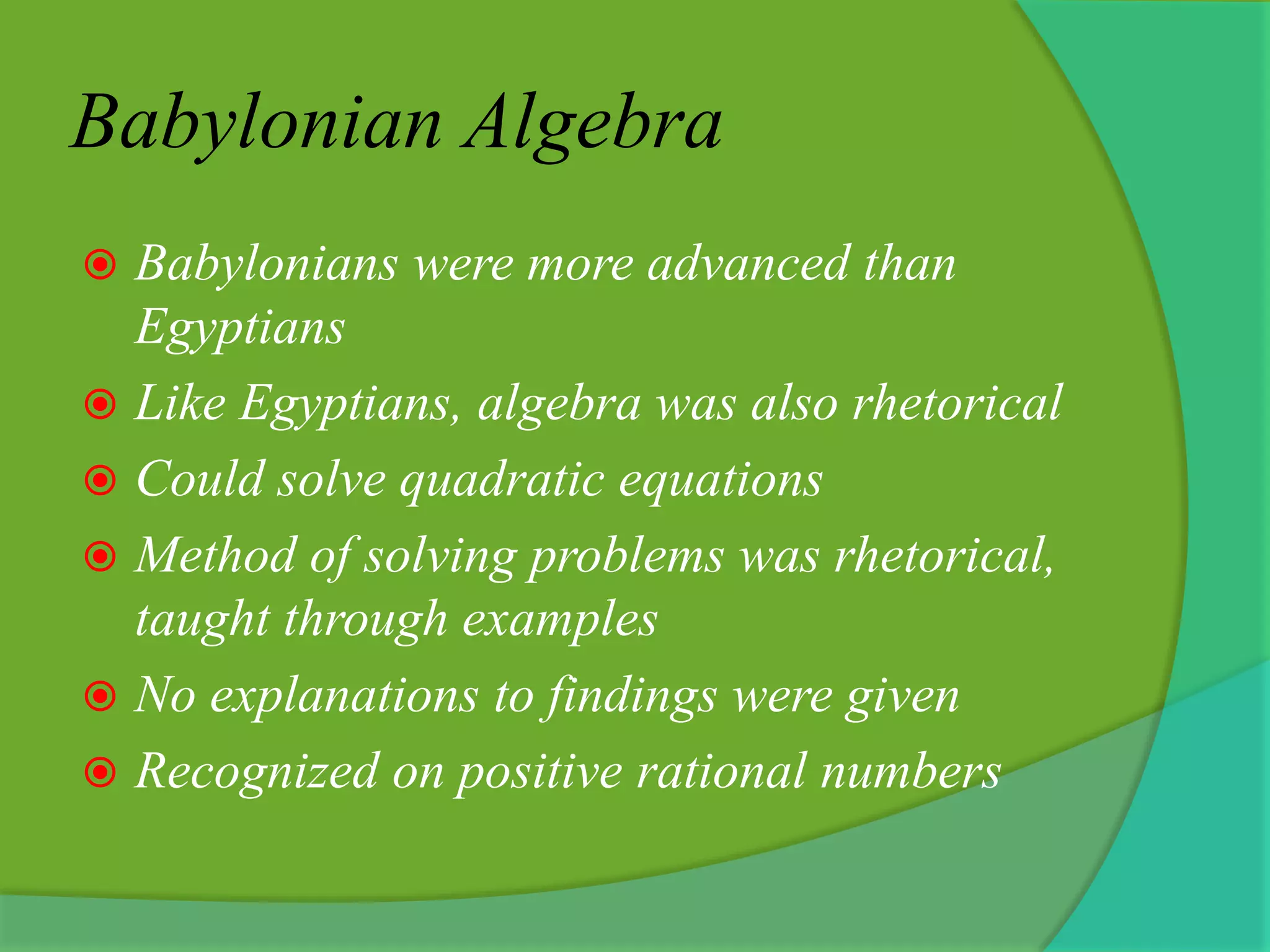 Application of algebra | PPTX