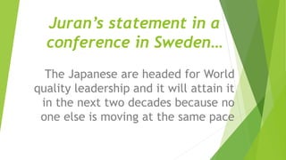 Quality and Japanese Success | PPTX