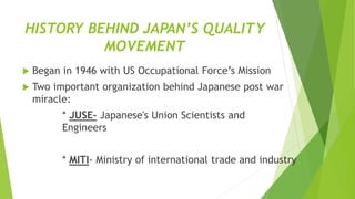 Quality and Japanese Success | PPTX