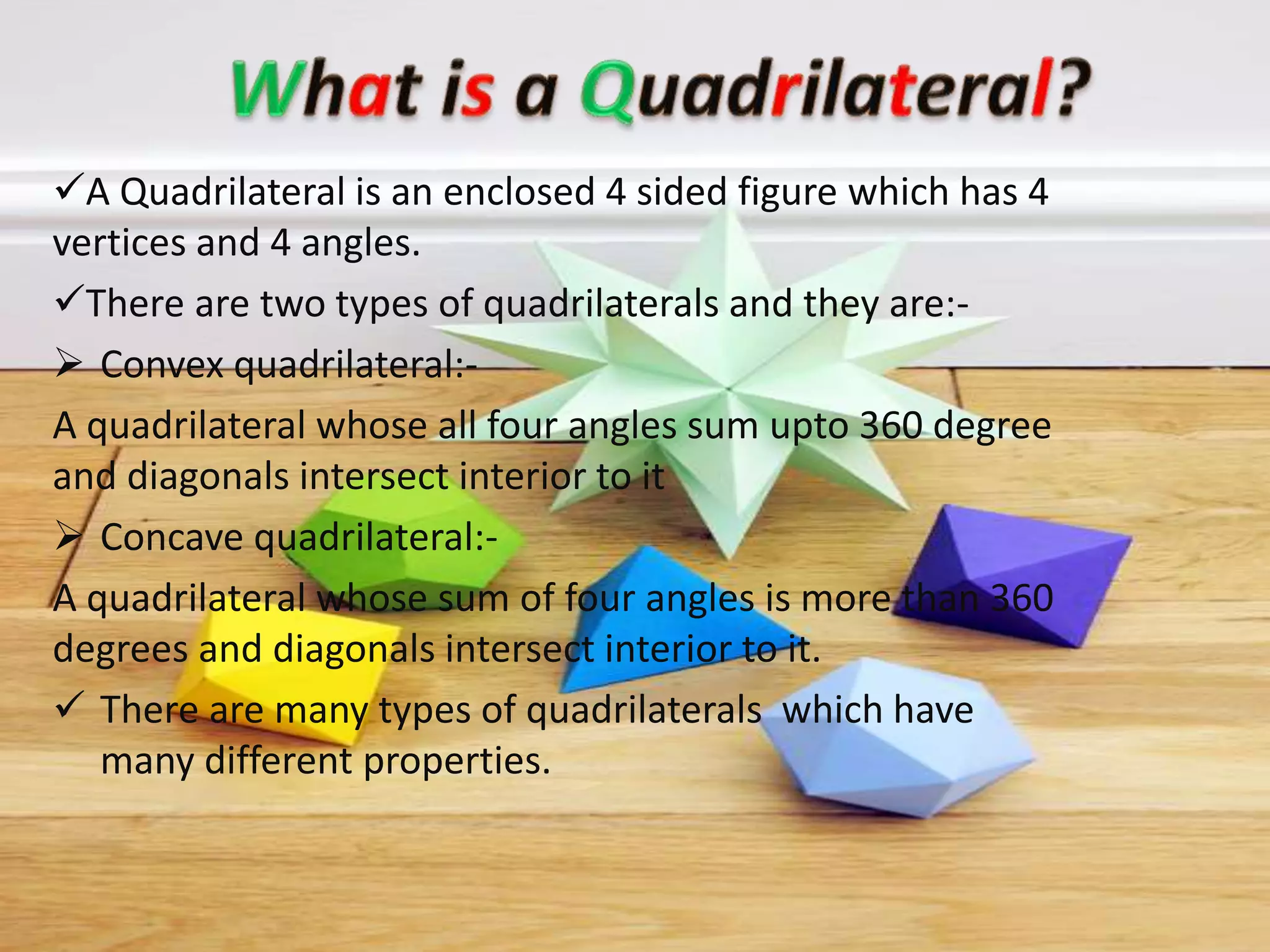 Quadrilaterals | PPTX