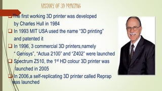 3d printing technology | PPTX