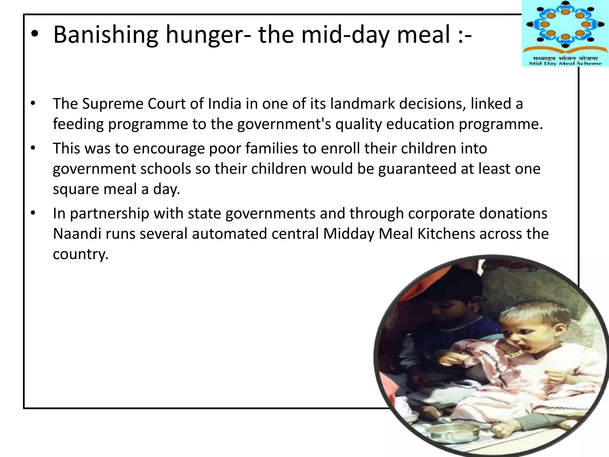 mid day meal... | PPTX