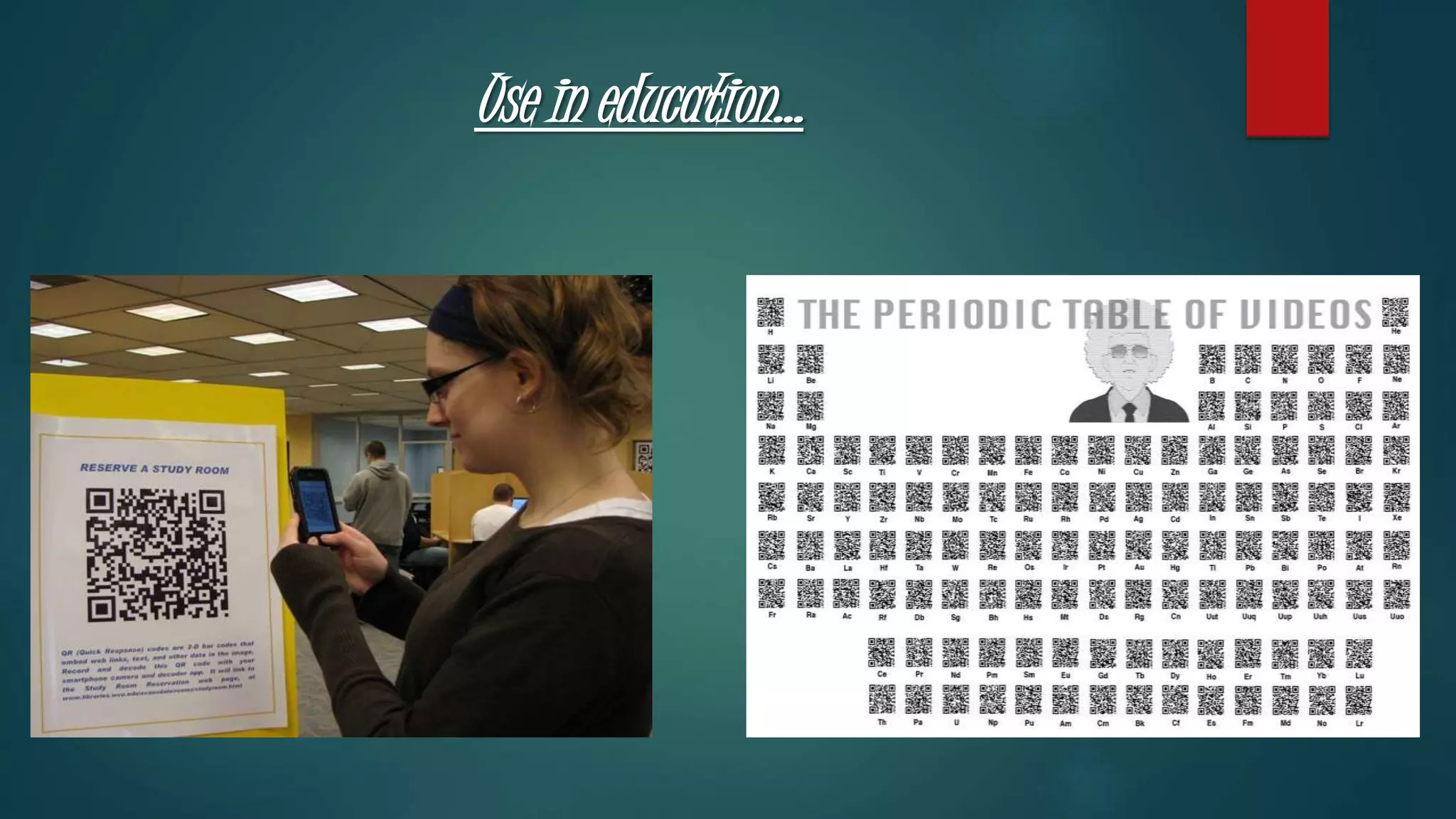 QR-CODE presentation slide | PPTX