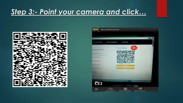 QR-CODE presentation slide | PPTX