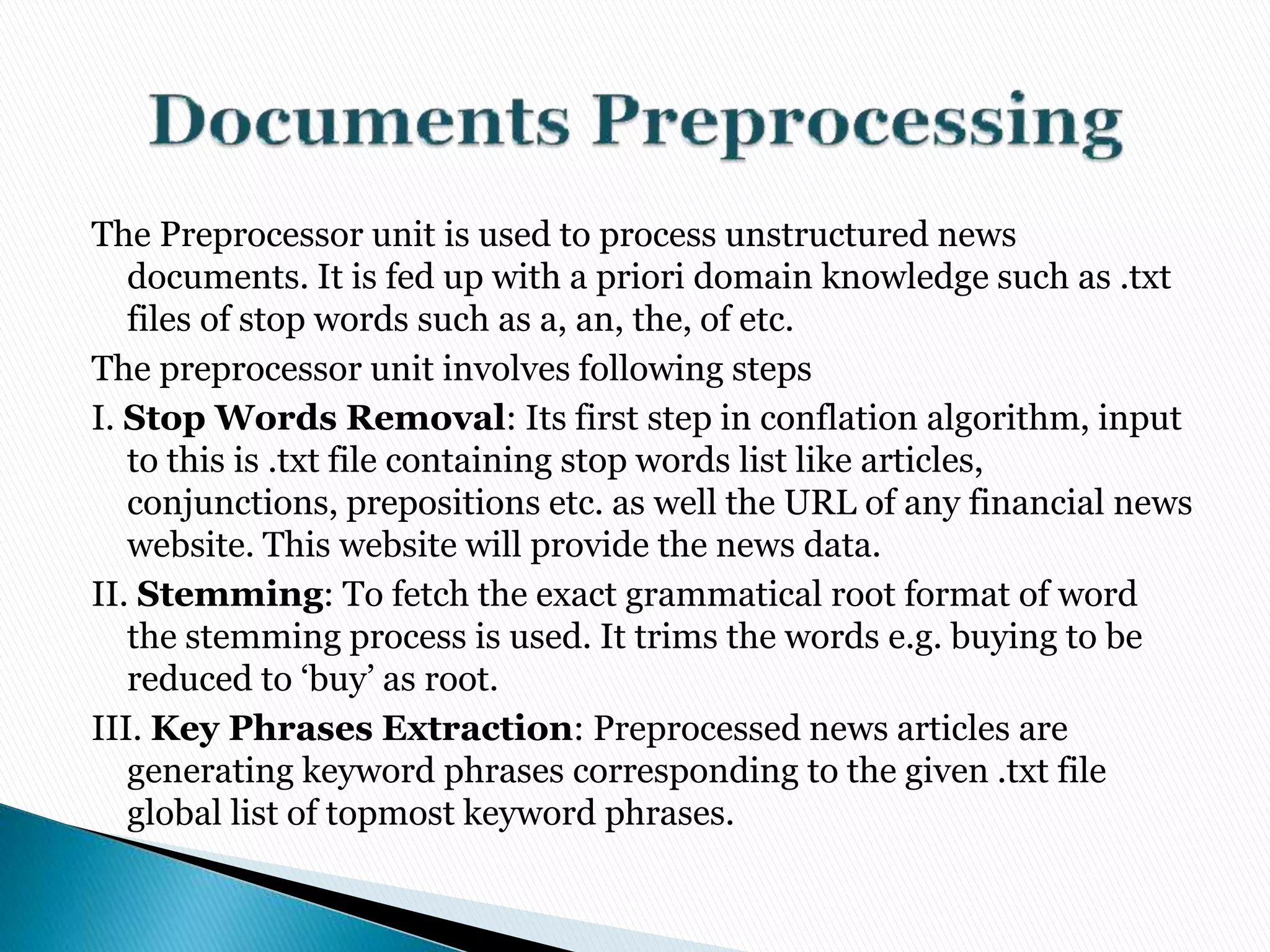 Stock Market Prediction | PPTX